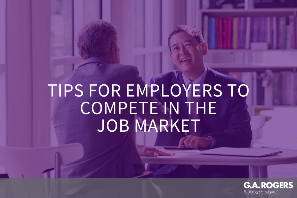 How Do Employers Compete In A Job-Seeker-Controlled Market?