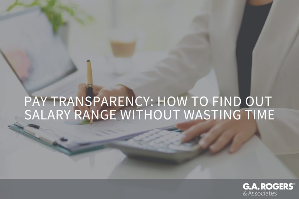 Pay Transparency - How to Find Out a Job's Salary